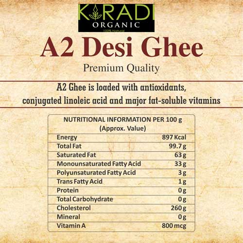 Health Benefits of Pure Organic A2 Ghee - Karadi Organics